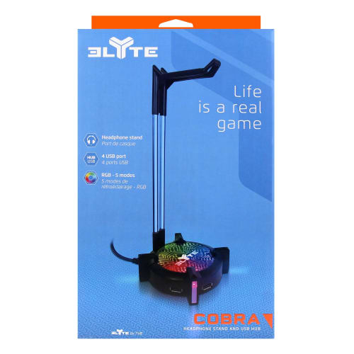 ELYTE COBRA - Gaming headset stand and USB hub