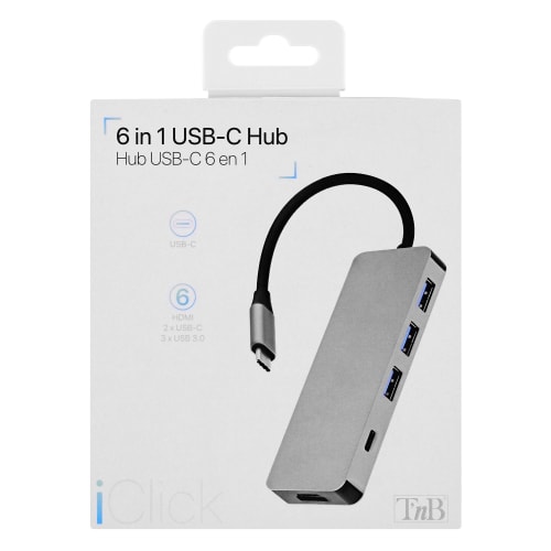iClick 6-in-1 USB Type-C Hub